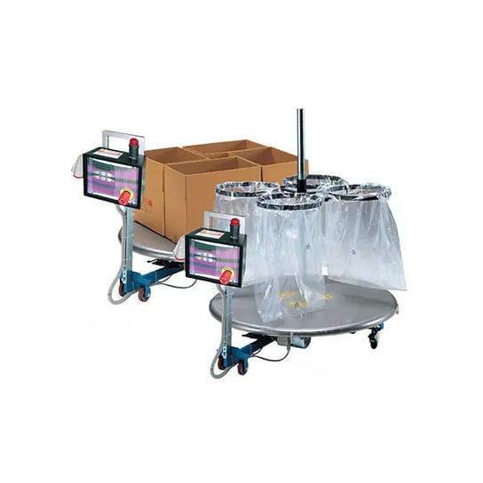 Motor-driven rotary table - TR series - Plastic Systems S.p.A. - horizontal