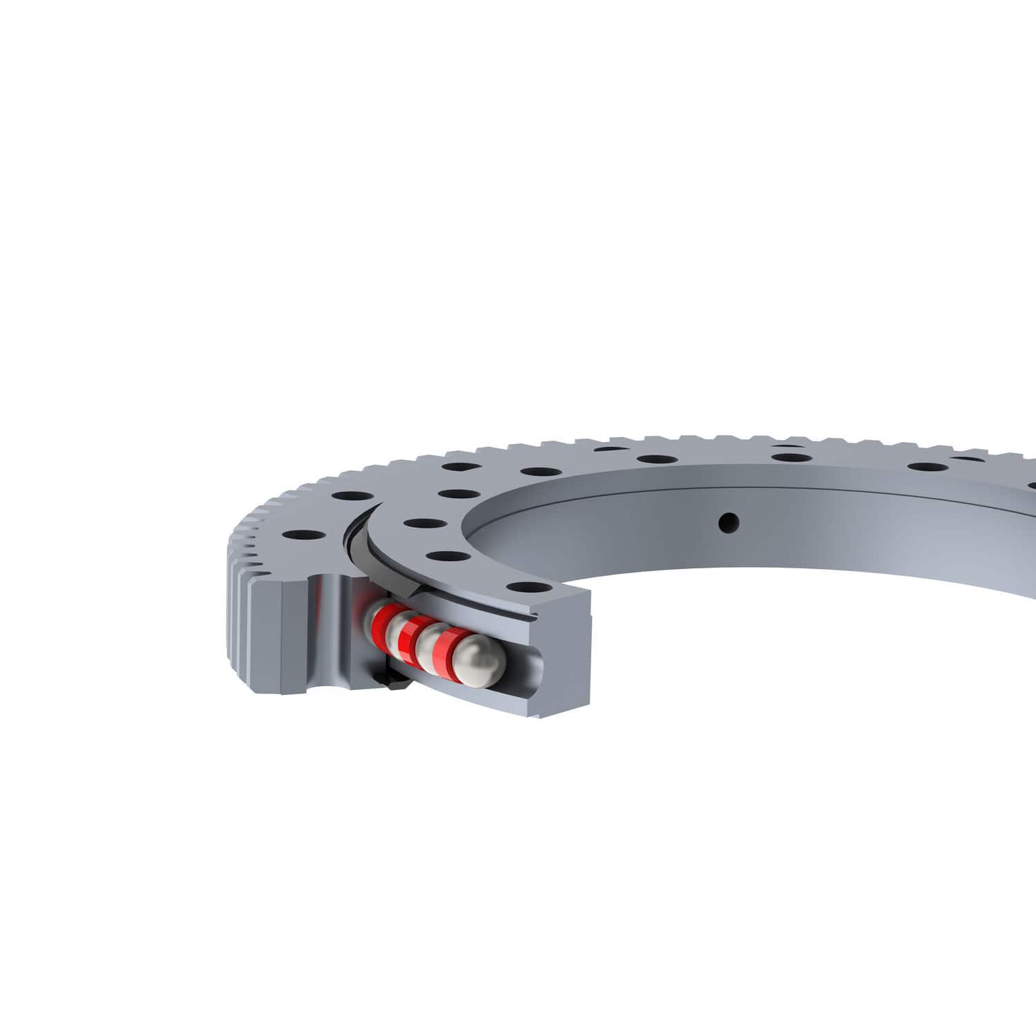 Single-row slewing ring - STANDARD BALL SERIES - DEFONTAINE - ROLLIX ...