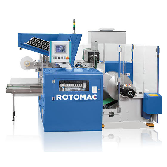 Automatic unwinding-rewinding machine - 141.4 - Rotomac S.r.l. - paper roll