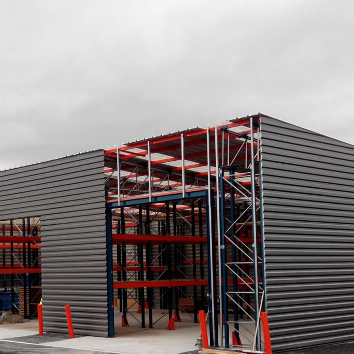 Pallet Rack Supported Building Pallet Racks | Shop New Pallet Racking