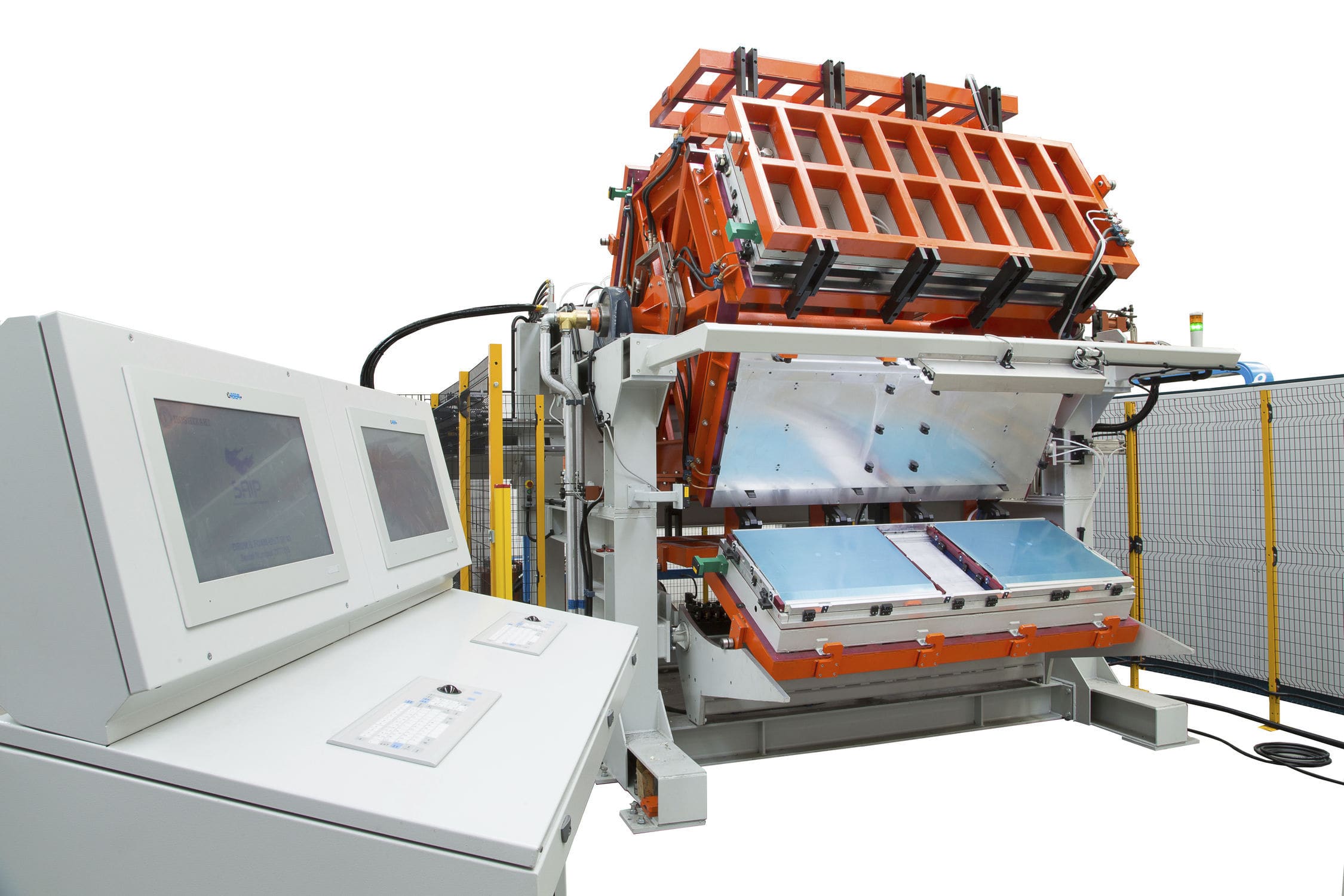 Single station molding machine - SAIP Advanced Polyurethane Equipment ...