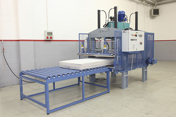 Motorized press - Sala Macchine Speciali - sealing / roller / vacuum