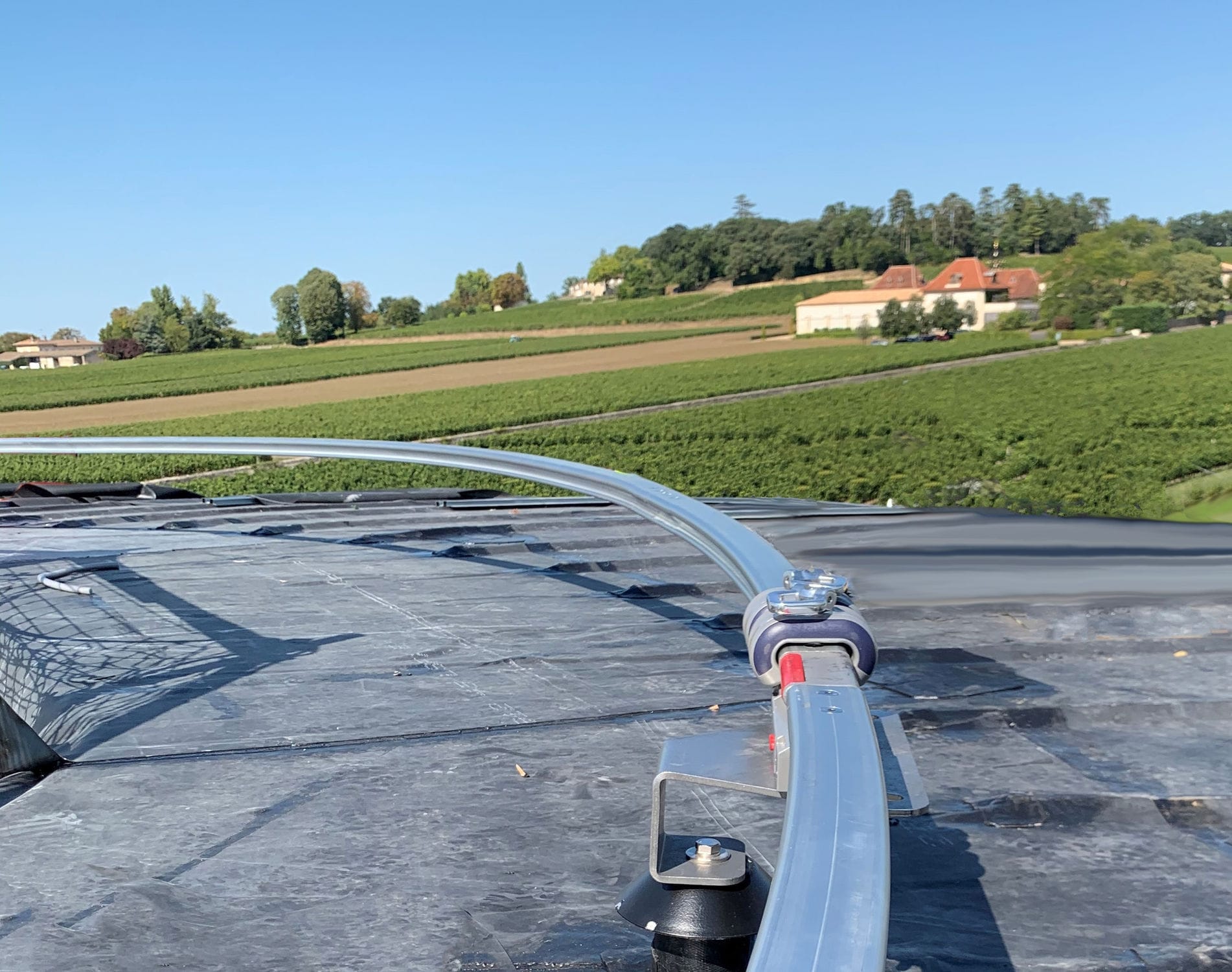 Horizontal lifeline - travrail - TRACTEL - fall-arrest