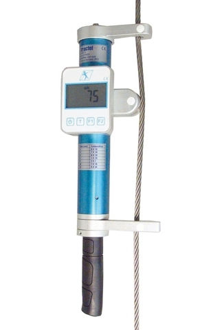 Wire rope tension measuring instrument - DYNALINE™ HF 37 - TRACTEL