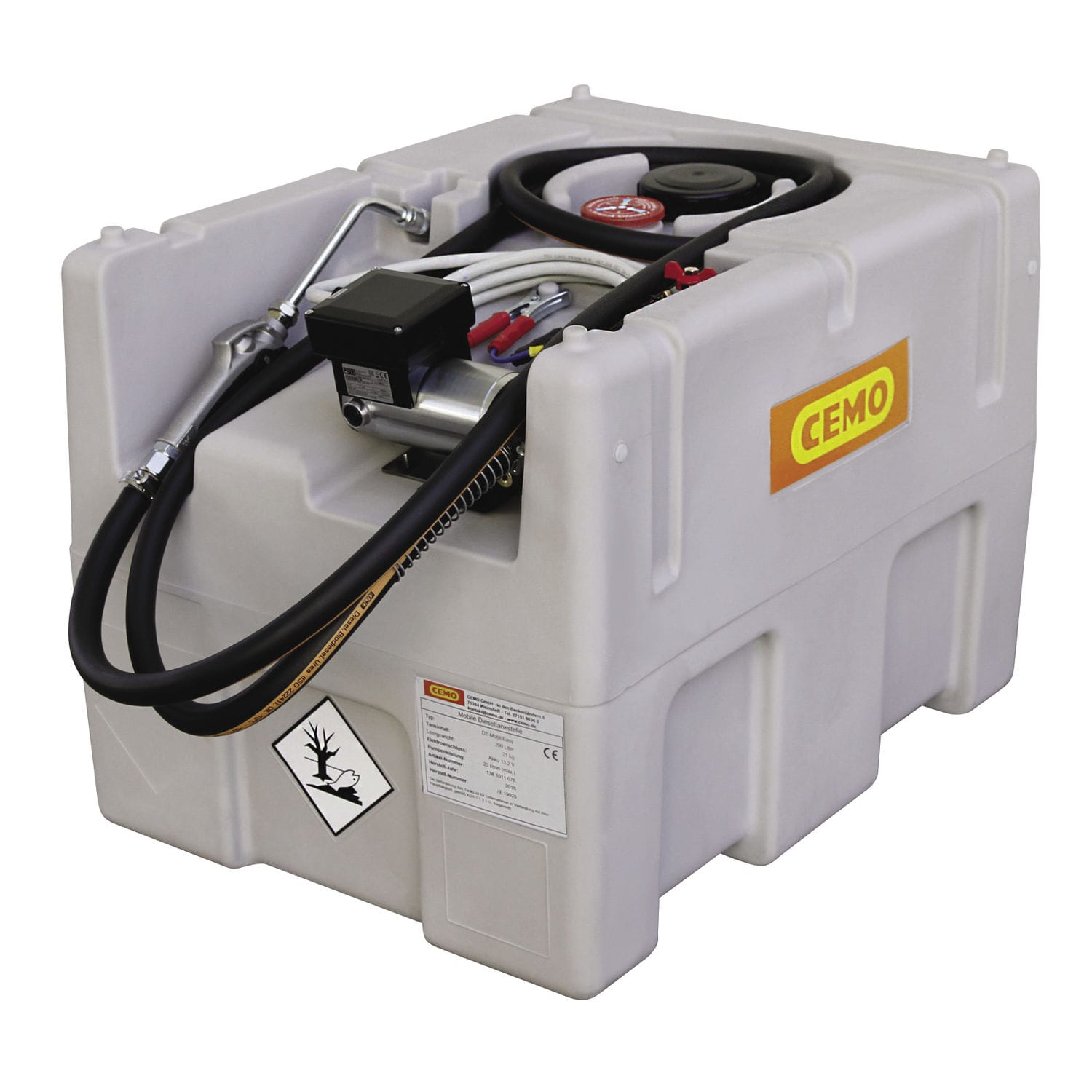 Transport tank - LUB Easy Mobil 200 - CEMO - distribution / oil ...