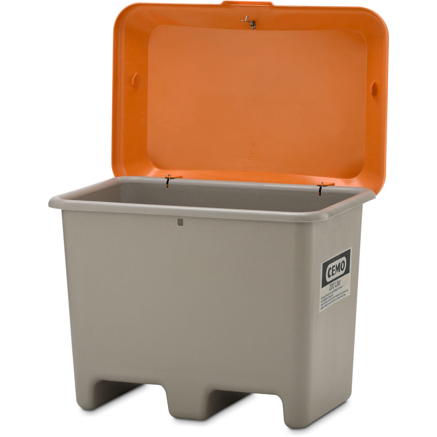 Grit container - PLUS3 - CEMO - storage / for sand / fiberglass