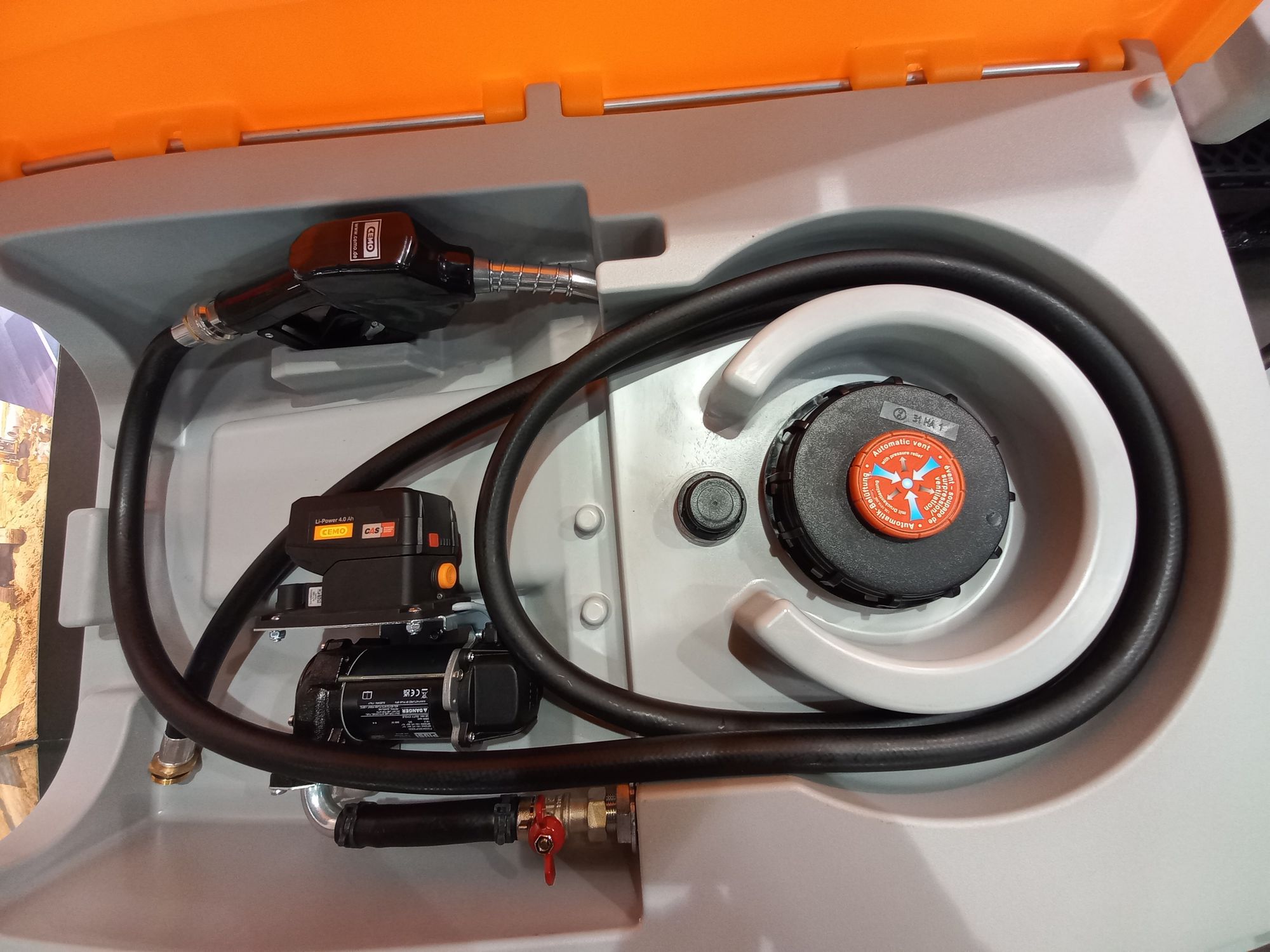 Diesel refueling station - Easy Mobil 600 ADR - CEMO - mobile / single ...