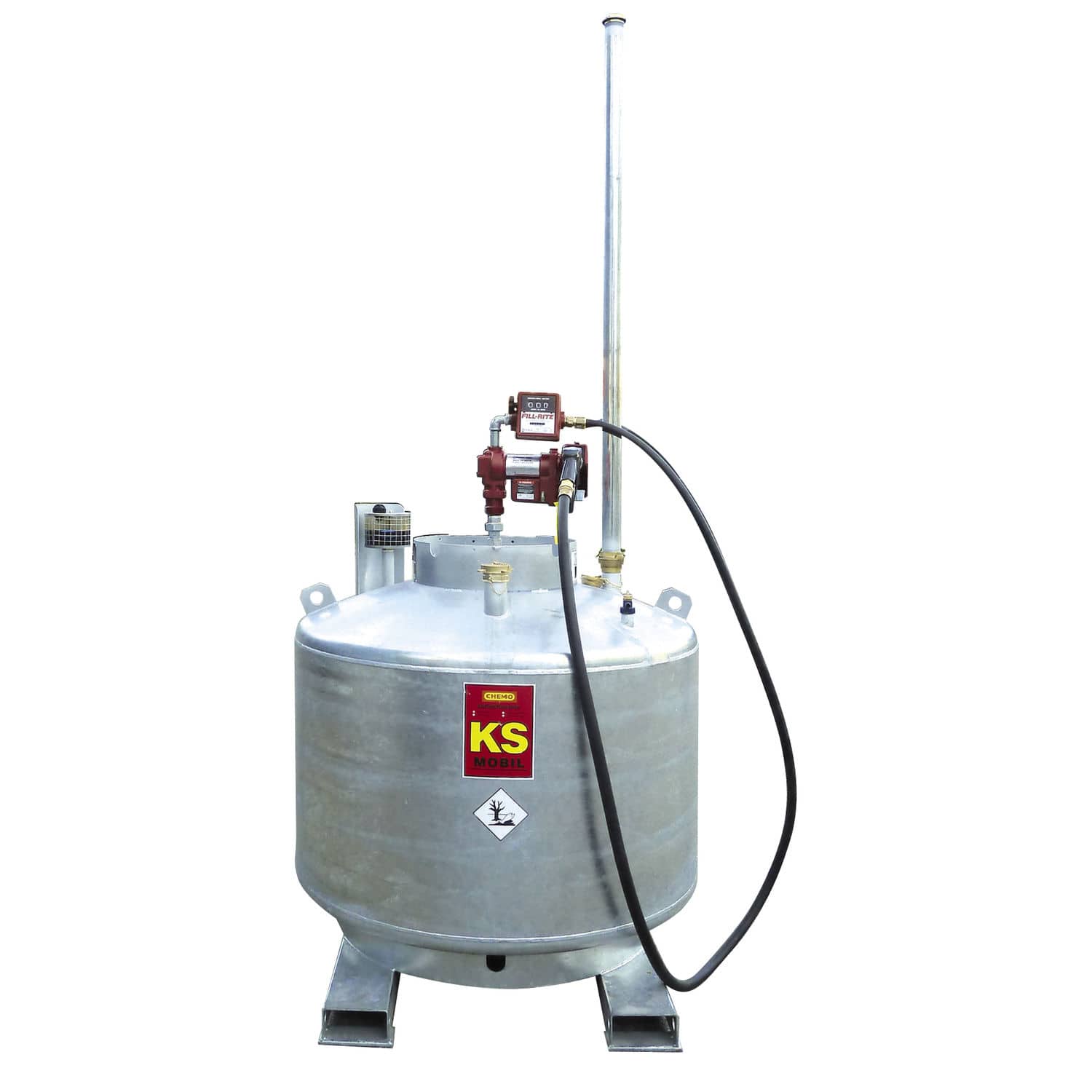 Transport vessel - KS-Mobil - CEMO - gasoline / metal / double-walled