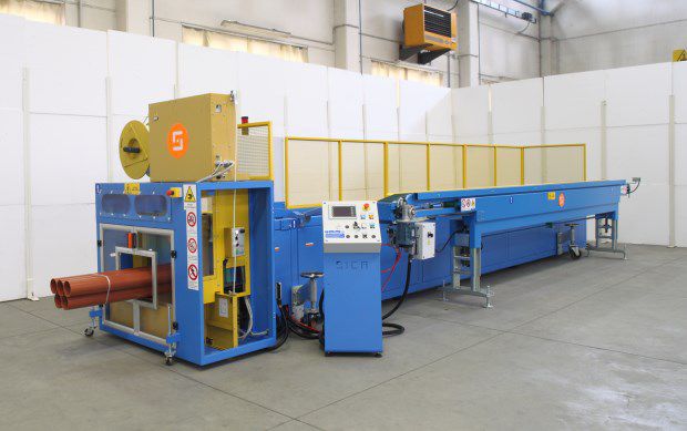 Fully-automatic strapping machine - A - SICA S.p.A. - for PE pipes ...