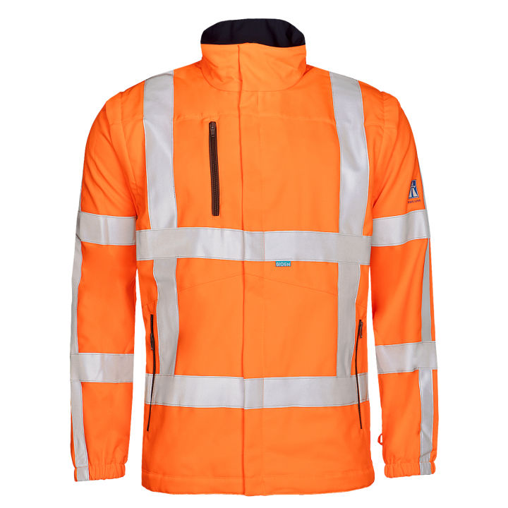 Work jacket - Alphen - Sioen - high-visibility / polyester / unisex