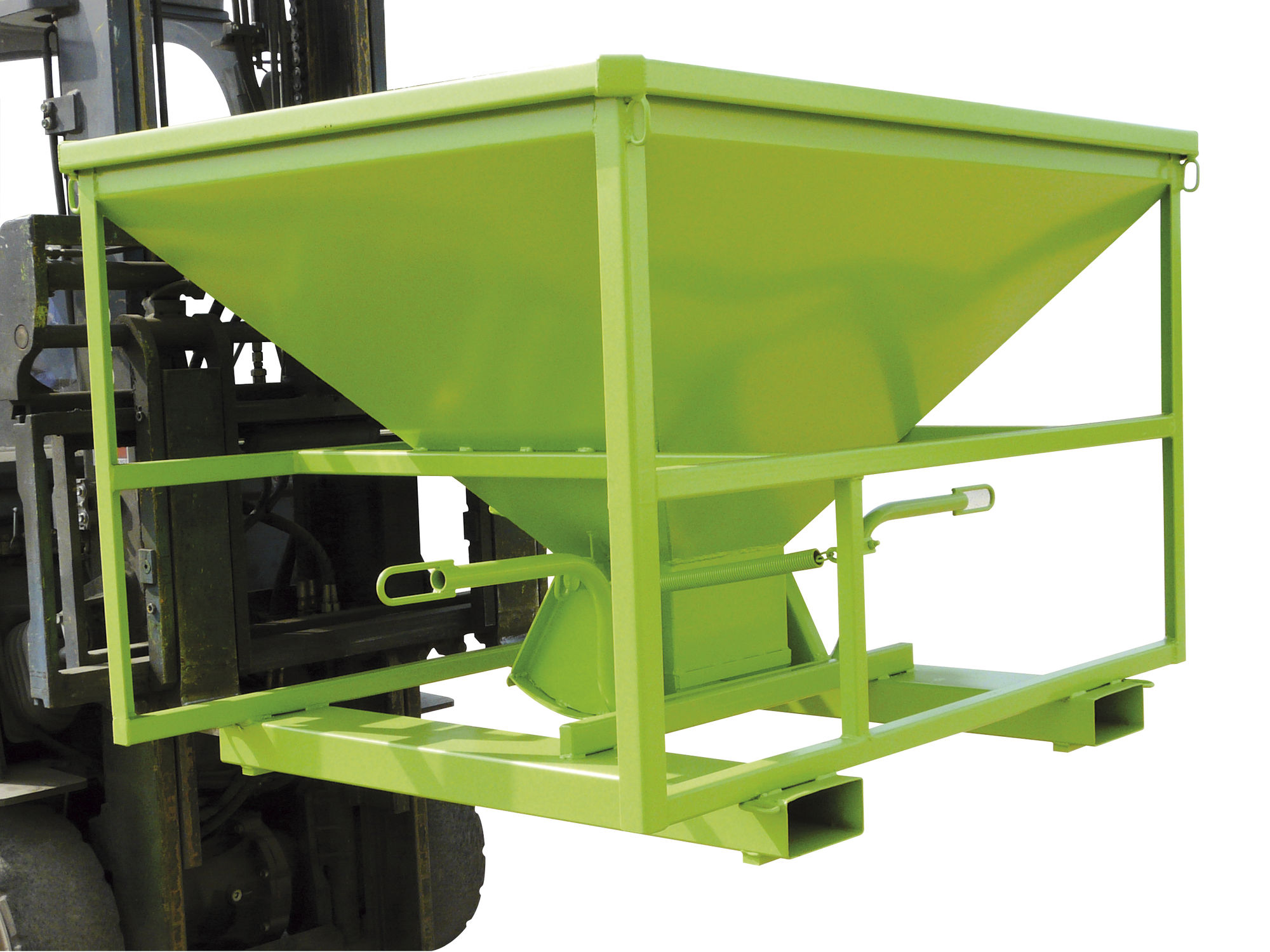 Bottom-opening hopper - F series - GOUBARD - powder / for bulk ...