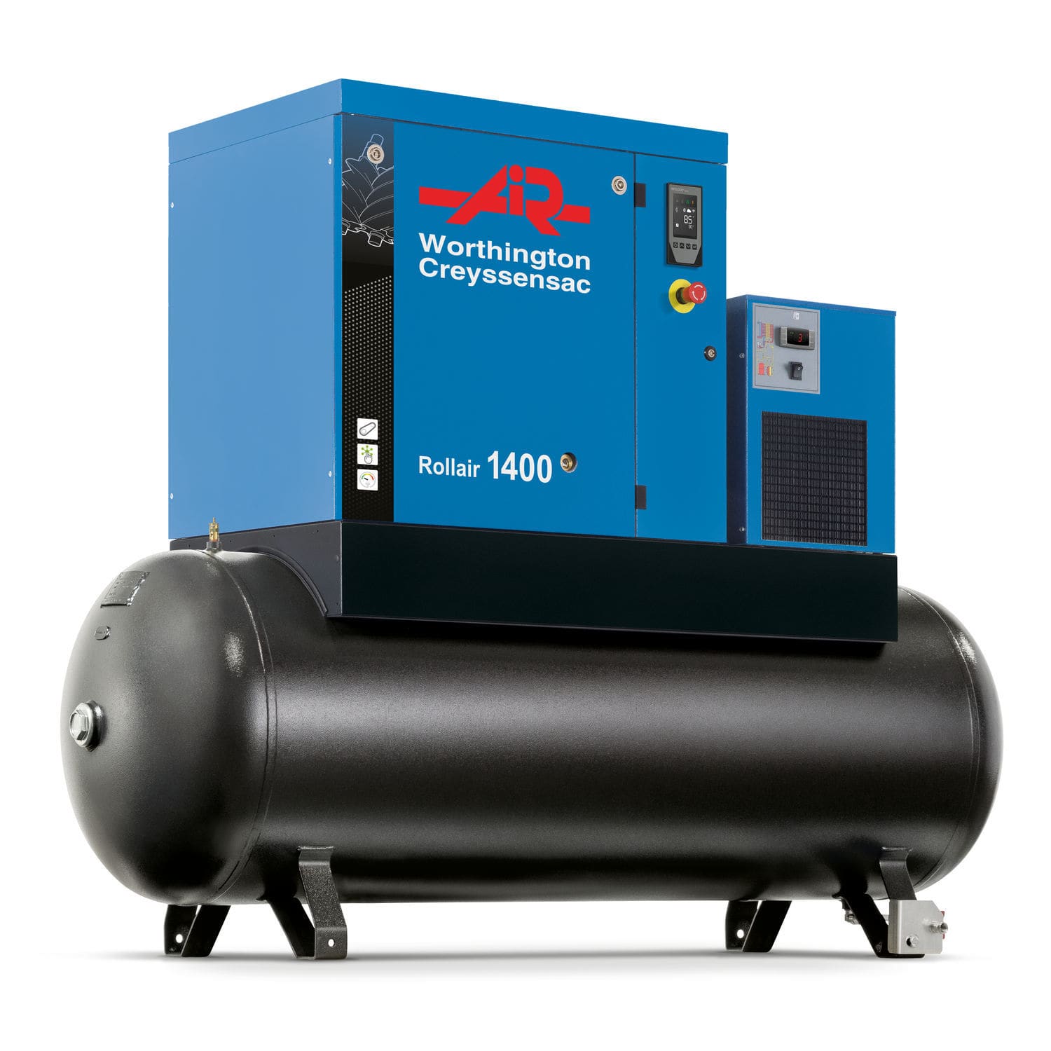 Screw compressor - Rollair 300-1900 - Worthington Creyssenssac - air ...