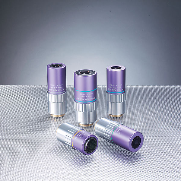 Fixed-focus objective lens - M Plan Apo NUV - MITUTOYO - inspection ...