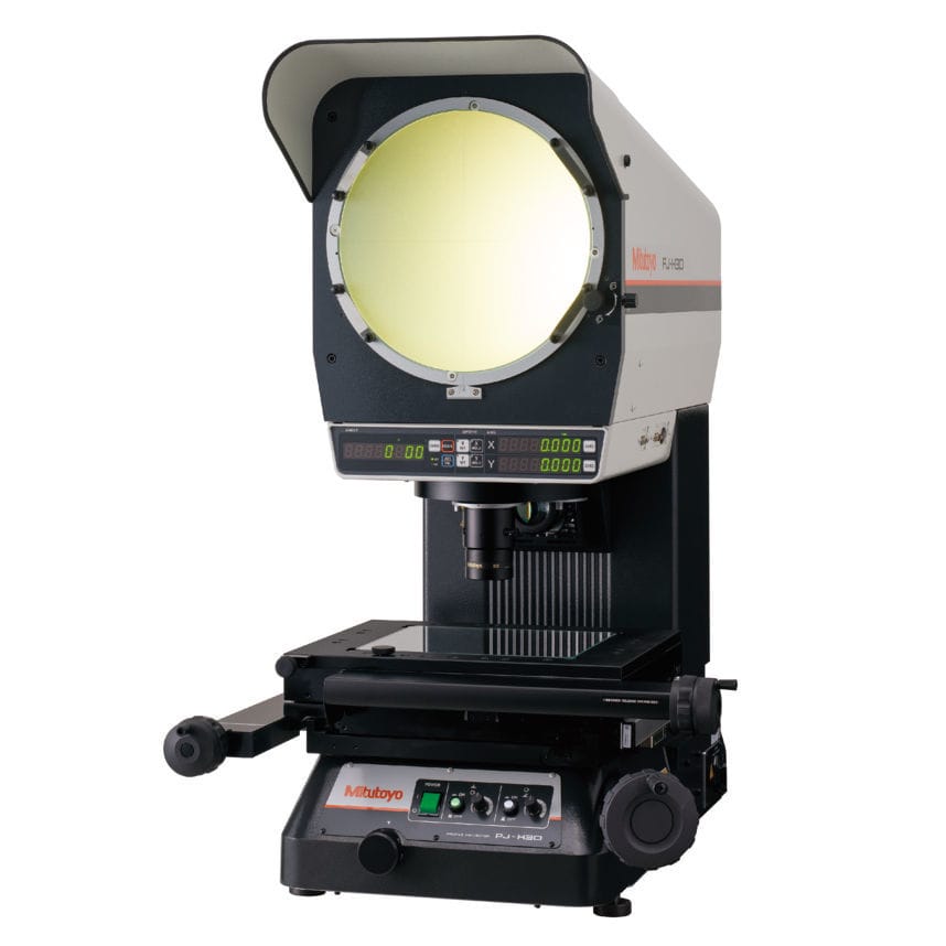 Digital profile projector - PJ-H30 - MITUTOYO - vertical