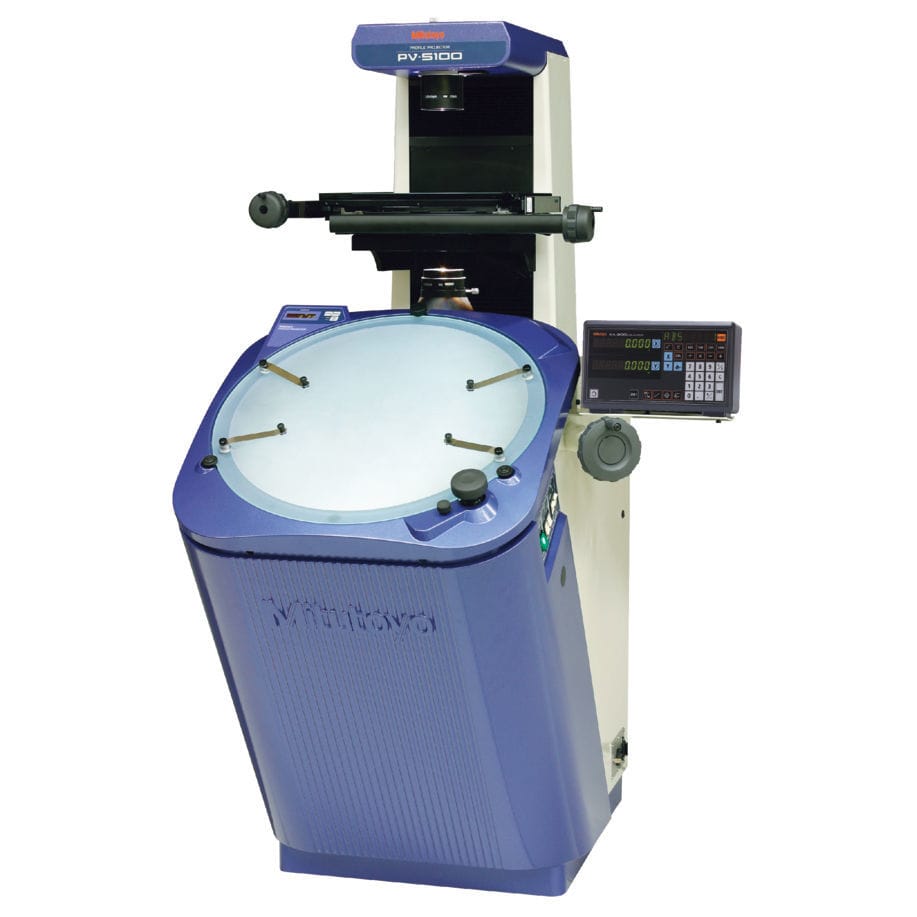 Digital profile projector - PV-5110 - MITUTOYO - vertical / large ...