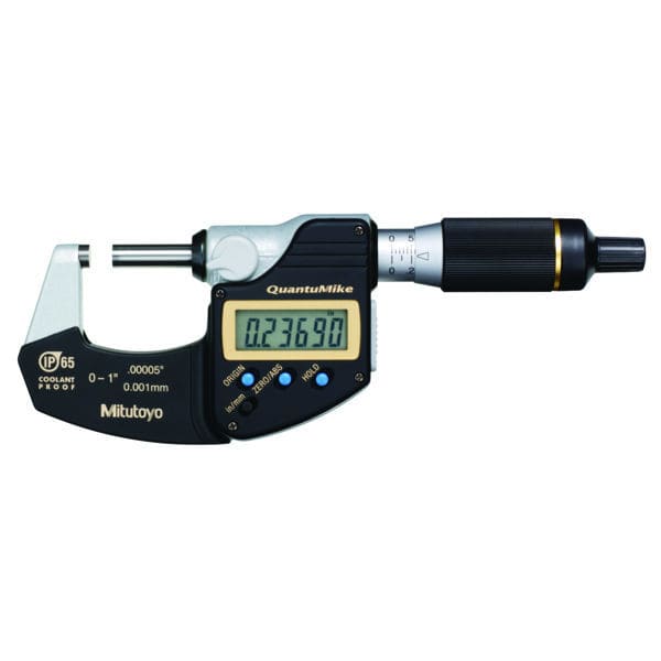 Outside micrometer - QuantuMike 293 series - MITUTOYO - digital display / waterproof / IP65