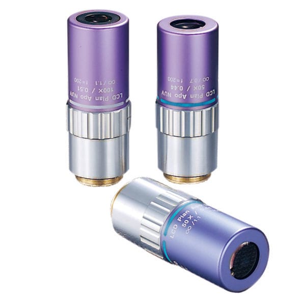 Fixed-focus objective lens - M Plan Apo NUV LCD - MITUTOYO - inspection ...