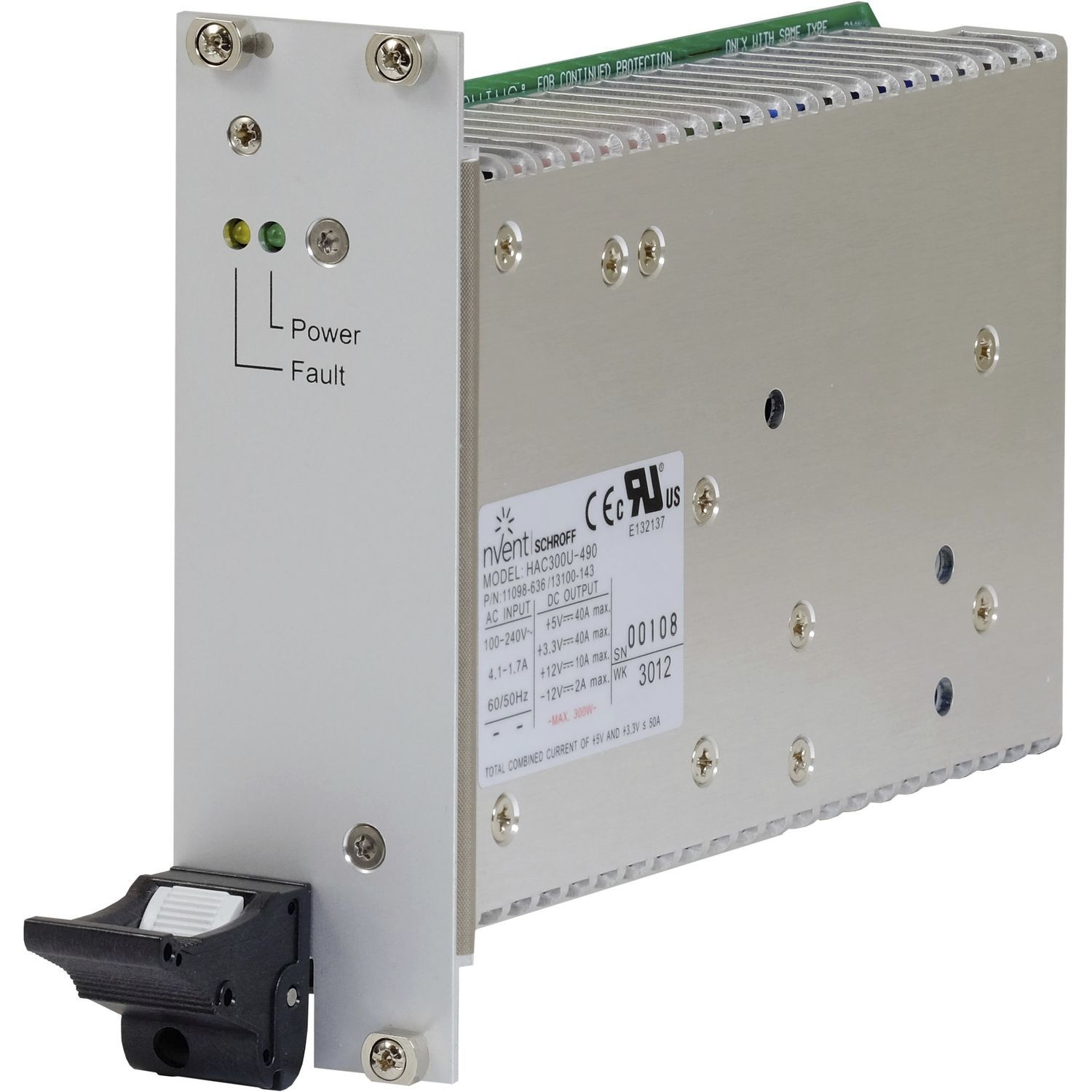 AC/DC power supply - 13100-143 - nVent Schroff GmbH - switching / plug ...