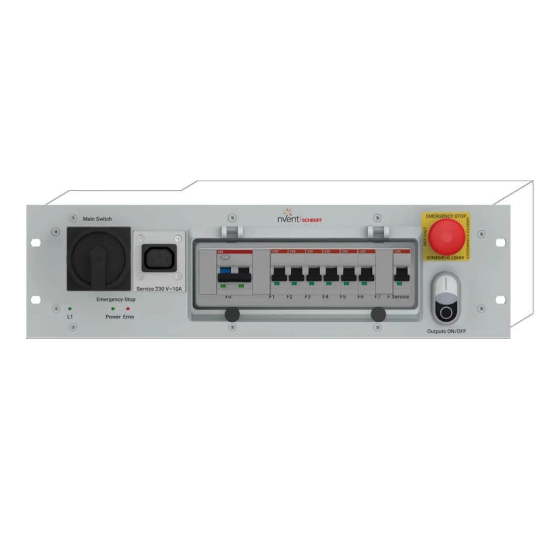 19" rack power distribution unit - 21270-010 - nVent Schroff GmbH - IEC ...