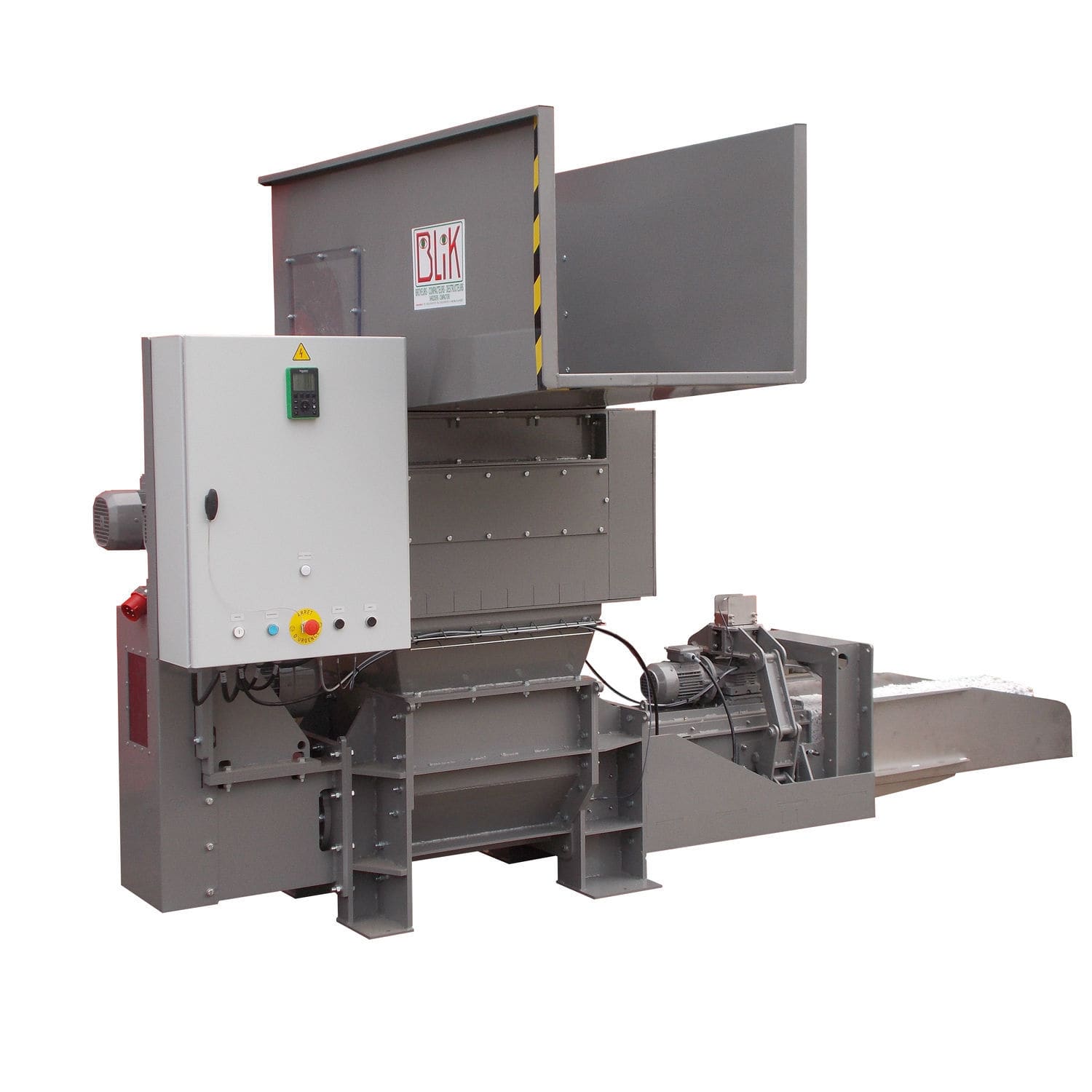 Polystyrene compactor - POLY-3000 - BLIK - mobile / screw / electric