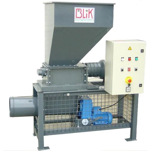 Double shaft shredder - BB - BLIK - solid & bulk waste / metal