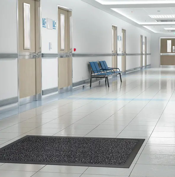 Absorbent mat - SANI PRO series - IDS - vinyl / gray