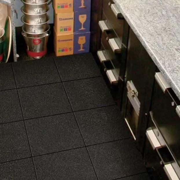 Protection tile - MB46 - IDS - rubber / ergonomic / for pedestrian traffic