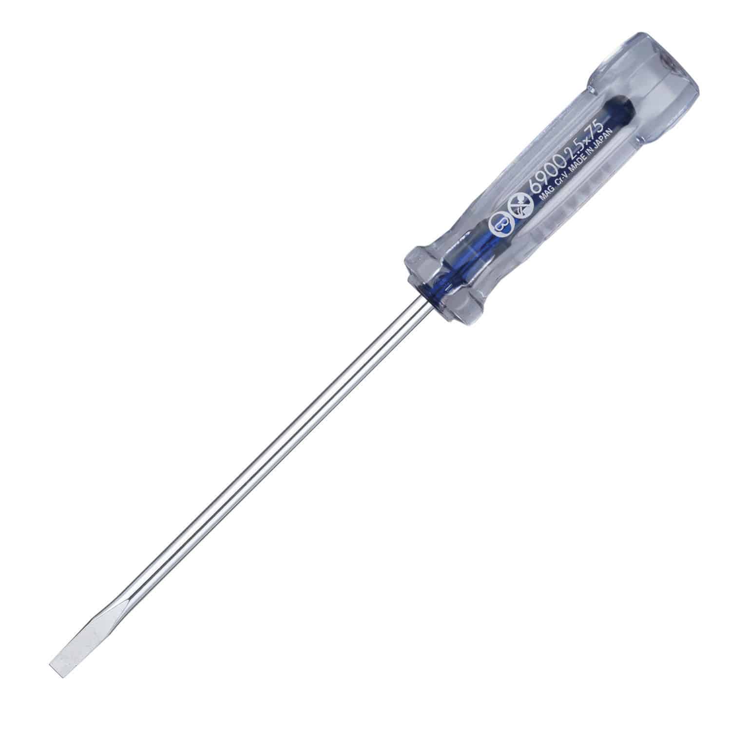 Precision screwdriver - CRYSTALINE - VESSEL CO., INC. - flat