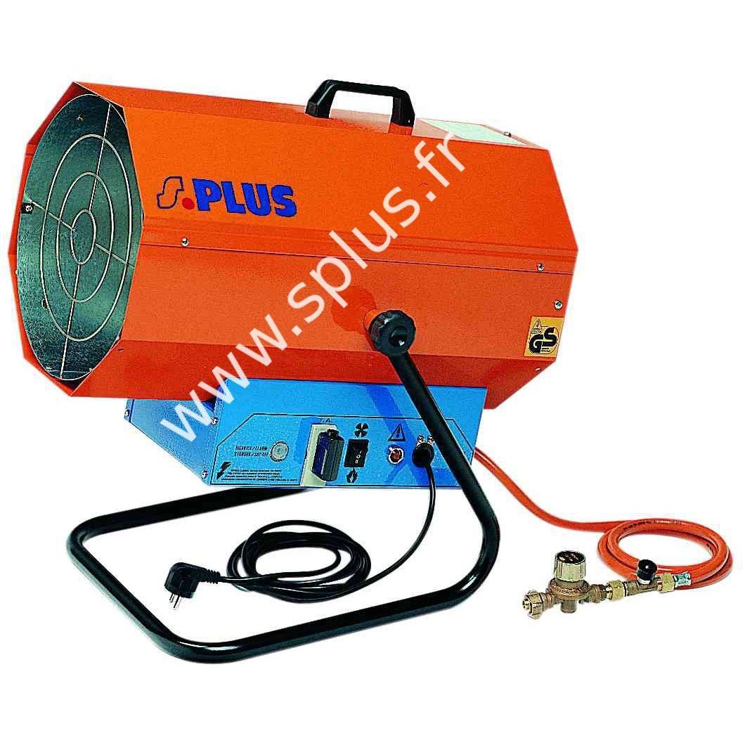Mobile hot air generator - GG series - S.PLUS - gas