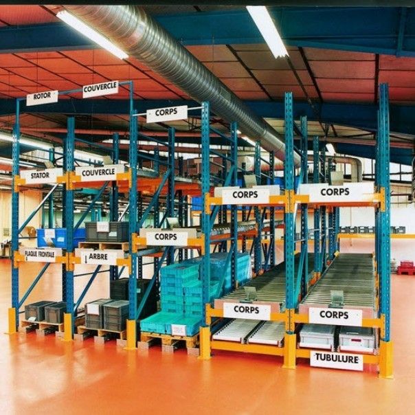 Dynamic shelving - Prodyn - PROVOST - pallet