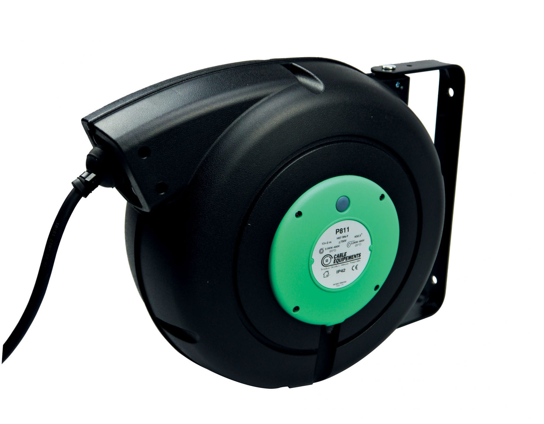 Electric cable reel - P811 - CABLE EQUIPEMENTS - self-retracting / wall ...