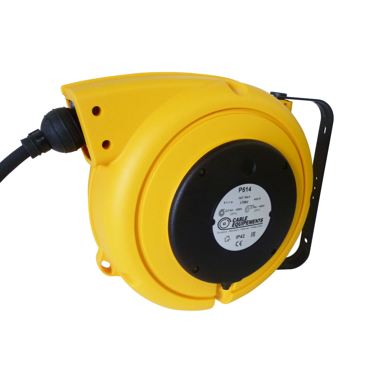 Cable reel - PLT 500 - CABLE EQUIPEMENTS - grounding cable / self ...