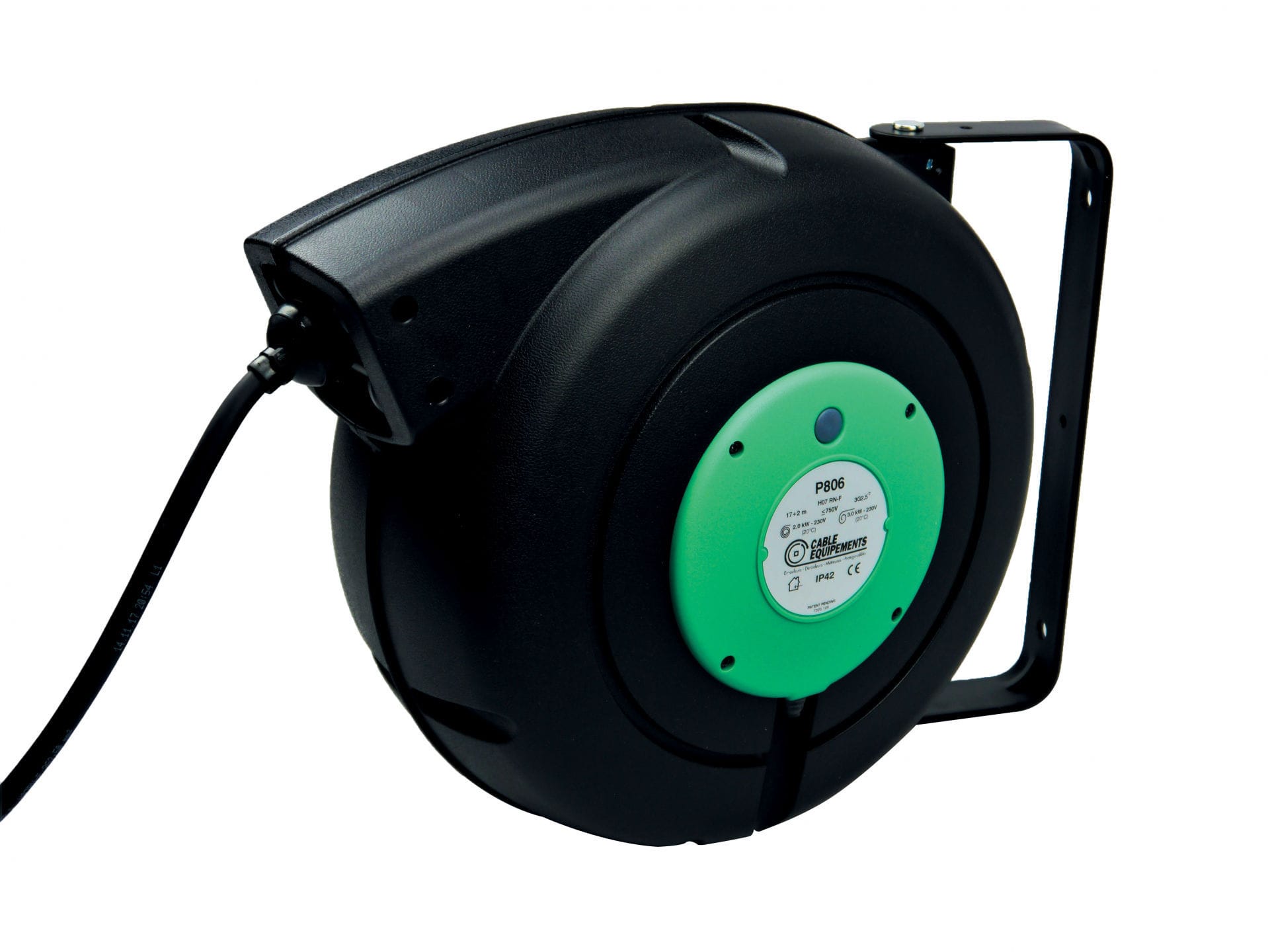 Cable reel - P806 - CABLE EQUIPEMENTS - self-retracting / fixed / wall ...