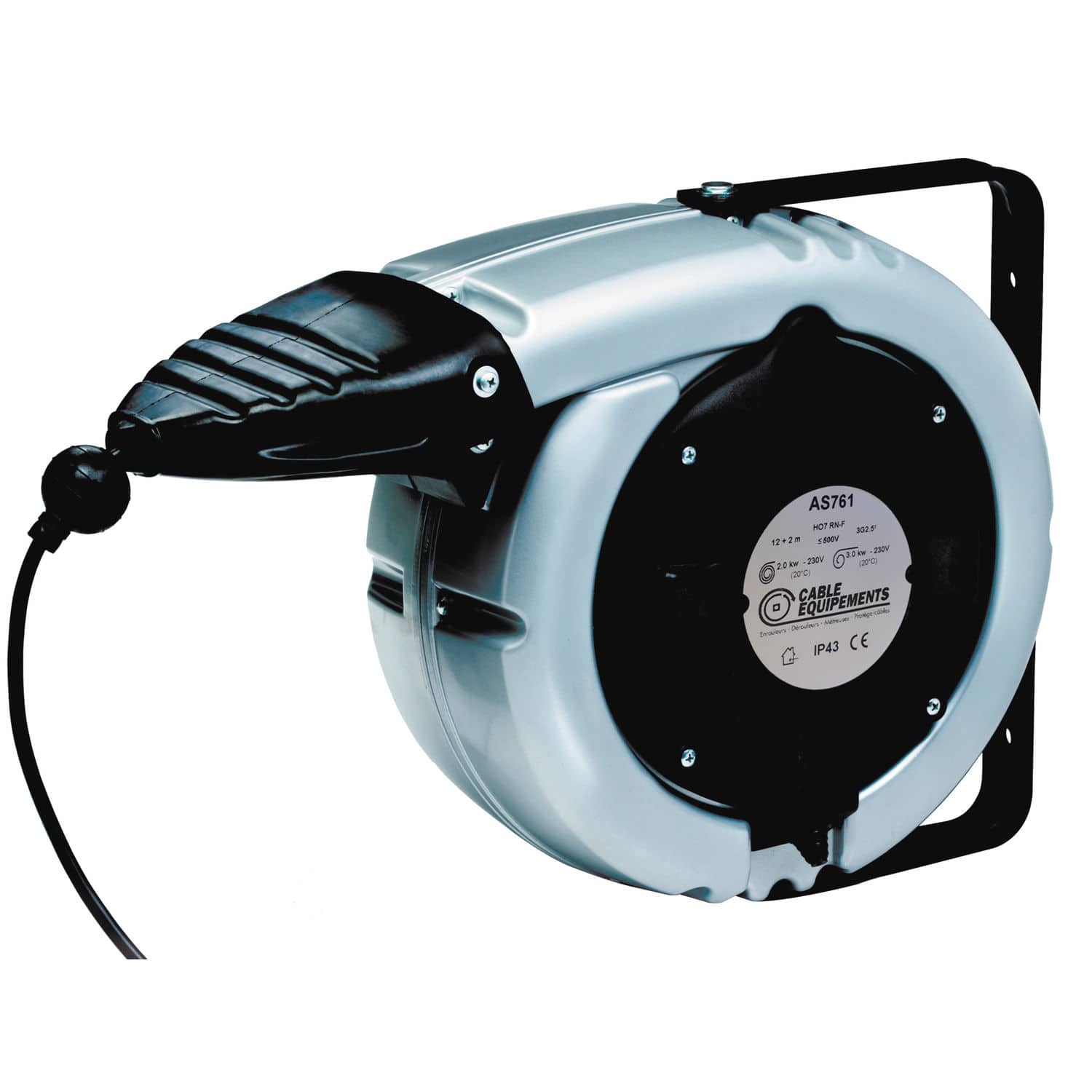 Electric cable reel - ALU 700S - CABLE EQUIPEMENTS - self-retracting ...