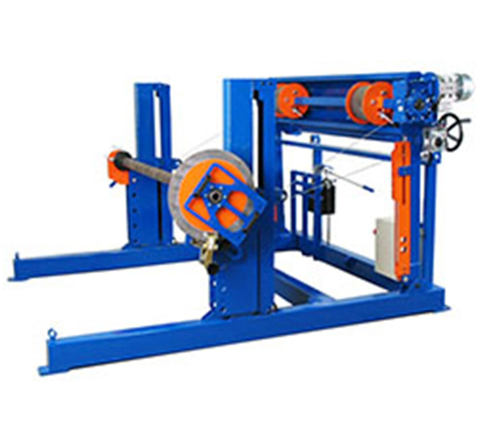 Cable drum unwinder - DVF3 - CABLE EQUIPEMENTS - motorized / with shaft