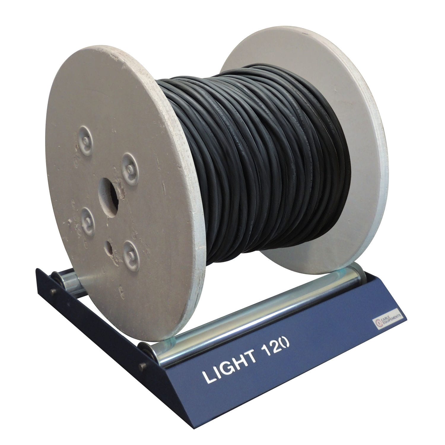 Cable drum unwinder - LIGHT 120 - CABLE EQUIPEMENTS - manual / portable