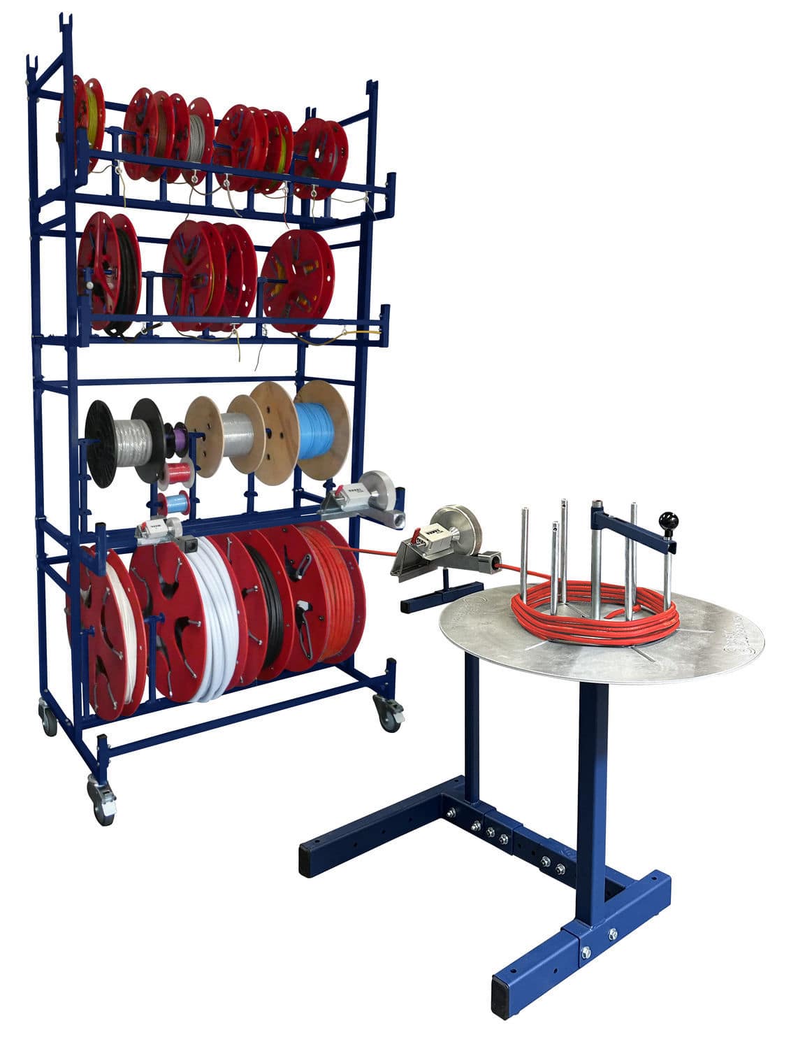 Cable reel - SPIRO® series - CABLE EQUIPEMENTS - manual / fixed / with ...