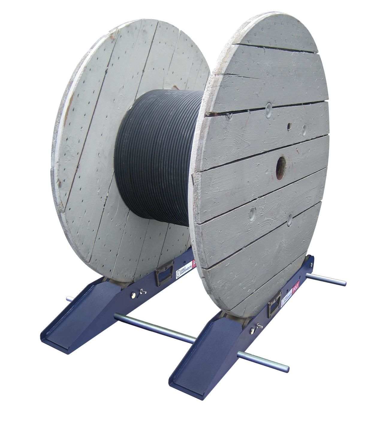 Cable drum unwinder - POLY 800 - CABLE EQUIPEMENTS