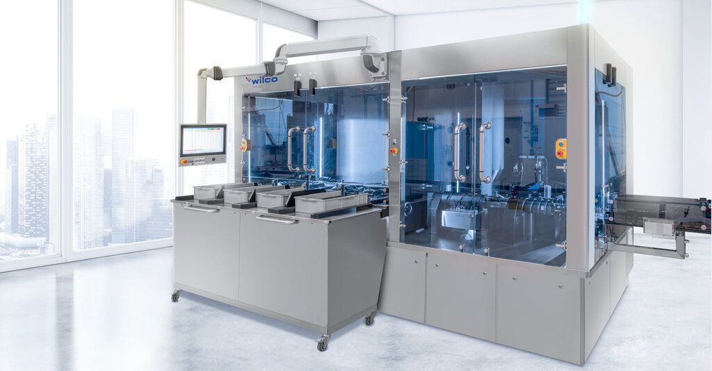 Visual inspection machine - VARIO MTX - WILCO AG - NDT / infrared / vial