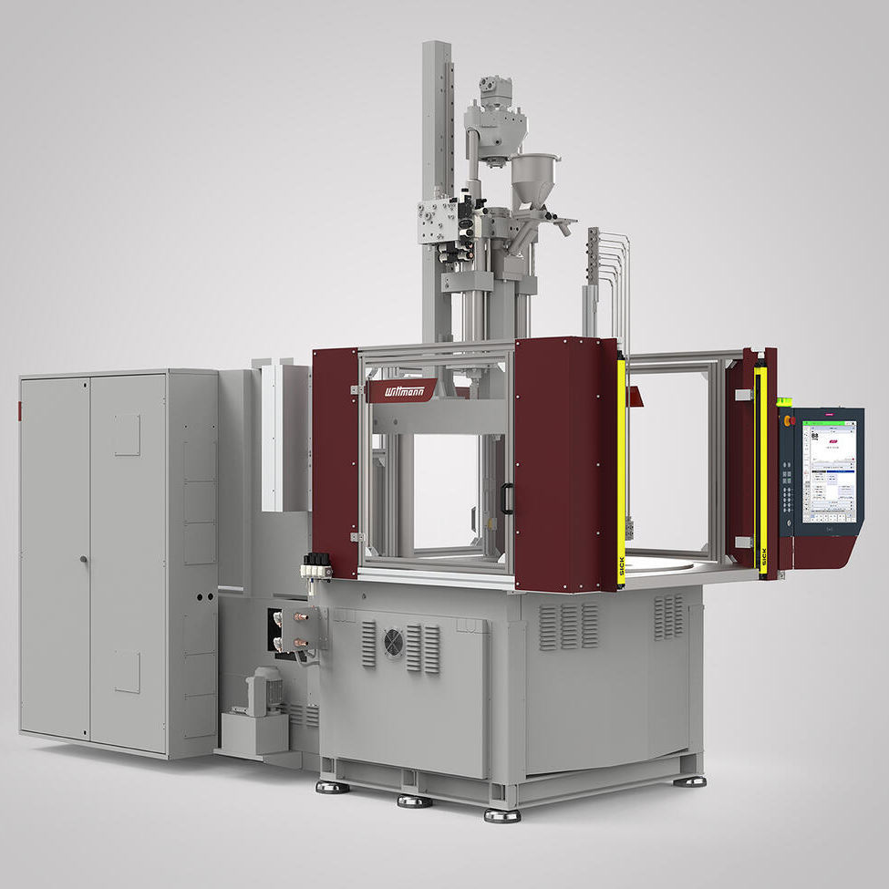 Vertical injection molding machine - VM R - Wittmann France - hydraulic