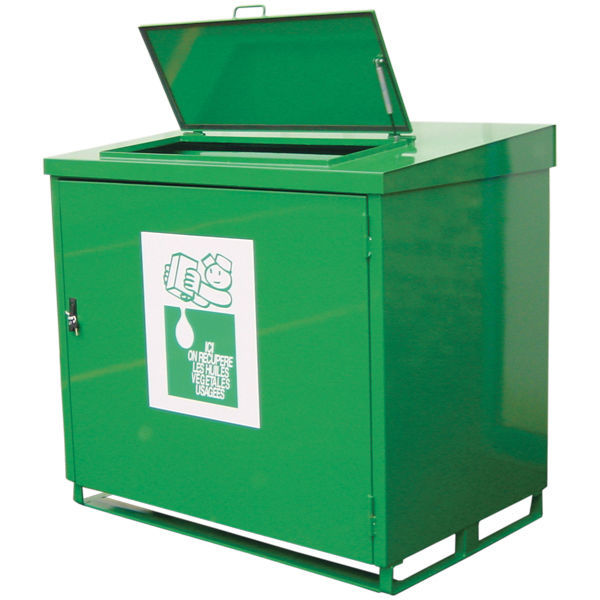 Waste oil collection container - CHV2 - MANERGO - storage / metal / secure