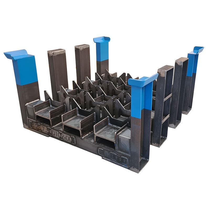 Metal crate - CF8-25-7-500109-2247-2 - MANERGO - storage / stacking ...