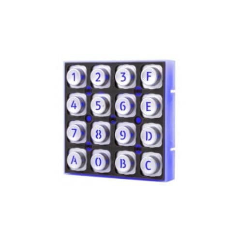 12-key keypad - M series - EOZ - 16-key / 4-key / wall-mounted
