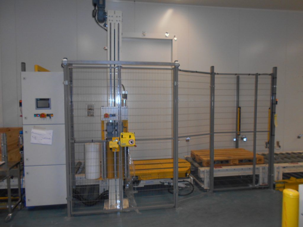 Turntable stretch wrapper - ITEKS - automatic