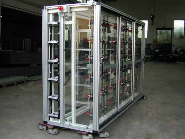 Fixed-frame creel - Off. Giovanelli