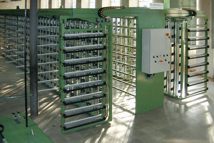 Vertical storage carousel - Off. Giovanelli - horizontal / for rolls