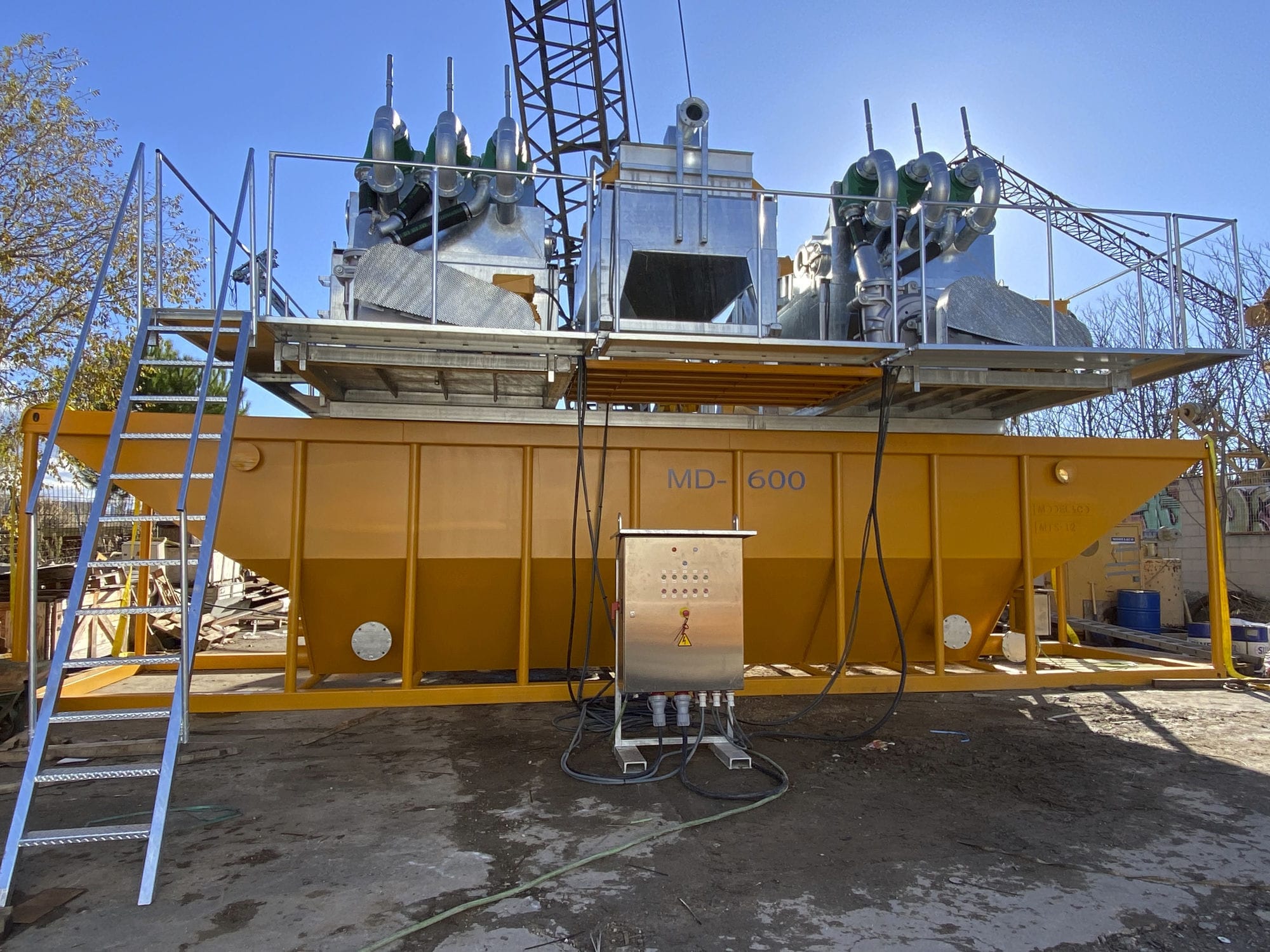 Mud desander - MD600 - MODELCO