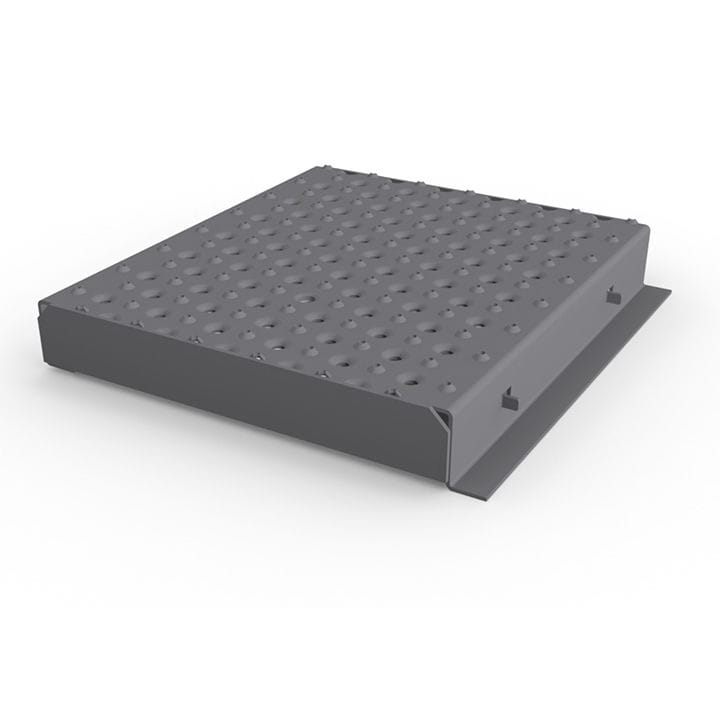 Steel grating - Stephuit FH - Meiser - galvanised steel / sheet metal ...