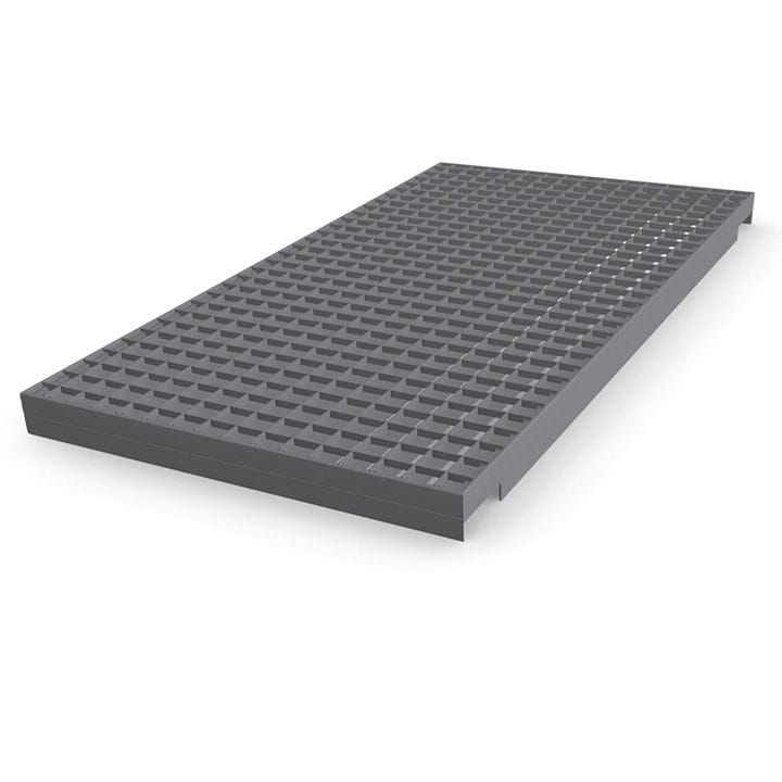 Metal grating - Meiser - shelf