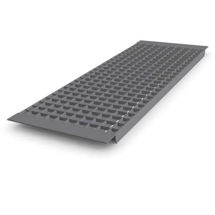 Steel grating - Meiser - welded / shelf